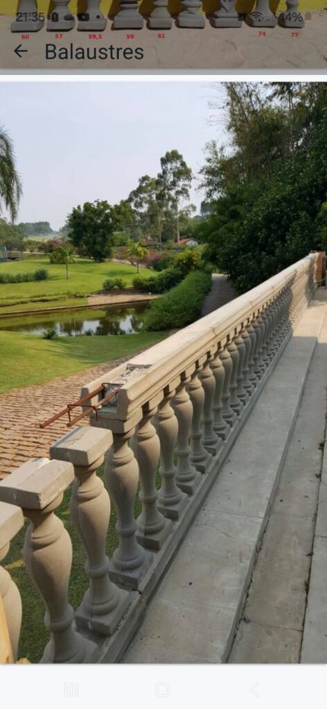 Balaústre - Realfa Tubos e Artefatos de Concreto